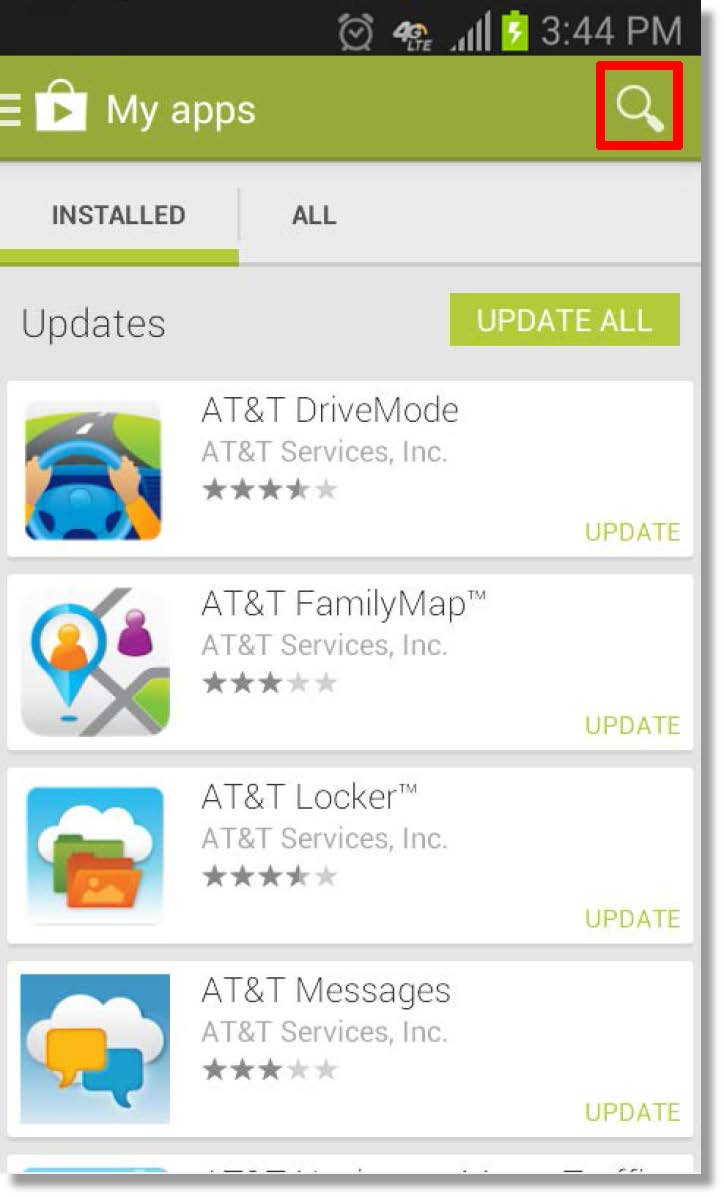Install Vantiv Mobile Accept from AT&T on an Android device - Asecare