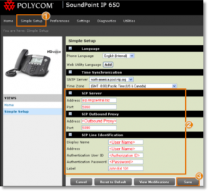 Manual Provisioning -­ Polycom IP Phone | AT&T Office@Hand #5706 - Asecare
