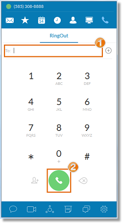 Placing Outgoing Calls using the Office@Hand Desktop App #3322 - Asecare