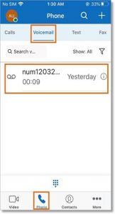 Call a Number from Voicemail Transcripts with AT&T Office@Hand Mobile ...