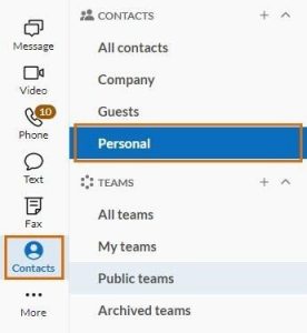 Add a Personal Contact in the AT&T Office@Hand App #60001 - Asecare