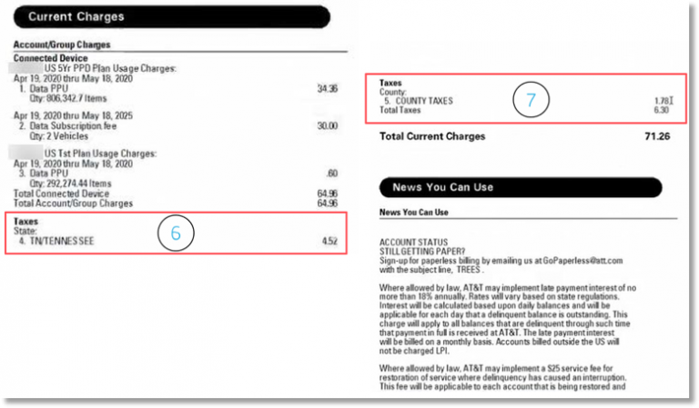 Billing Invoice Overview Example 3 - Invoices with Domestic ...