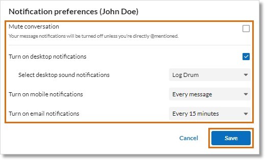 Setting Message Notification Preferences in the AT&T Office@Hand ...