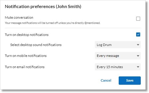 Setting Message Notification Preferences in the AT&T Office@Hand Desktop and Web #94730 - Asecare
