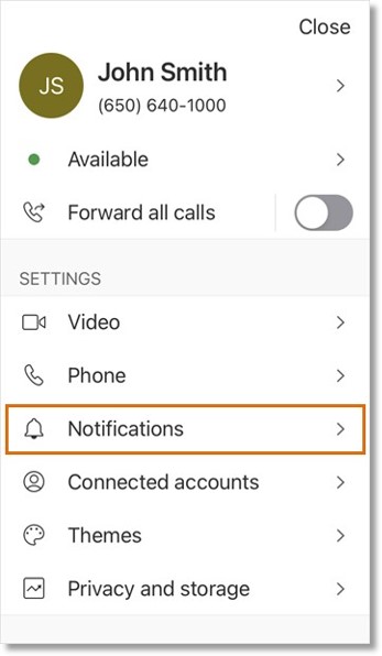 Configuring Notifications and Sounds in the AT&T Office@Hand Mobile ...