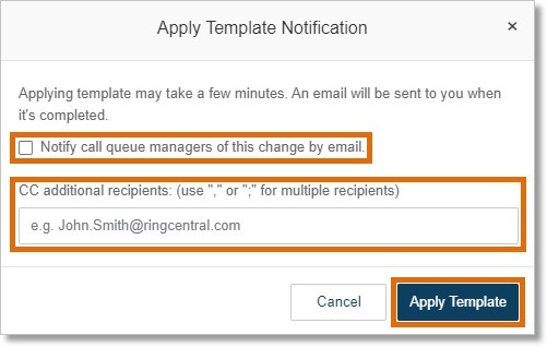 Creating Call Queue Templates in the Admin Portal │ AT&T Office@Hand ...
