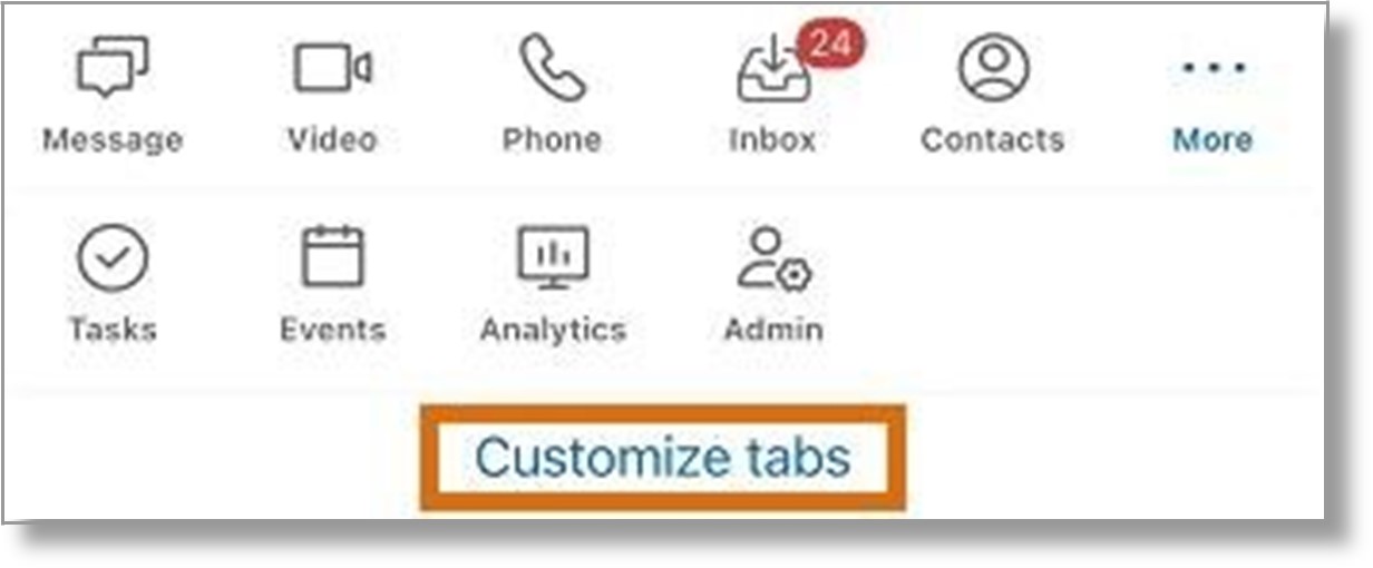 Customize Tabs in the AT&T Office@Hand Mobile #86292 - Asecare
