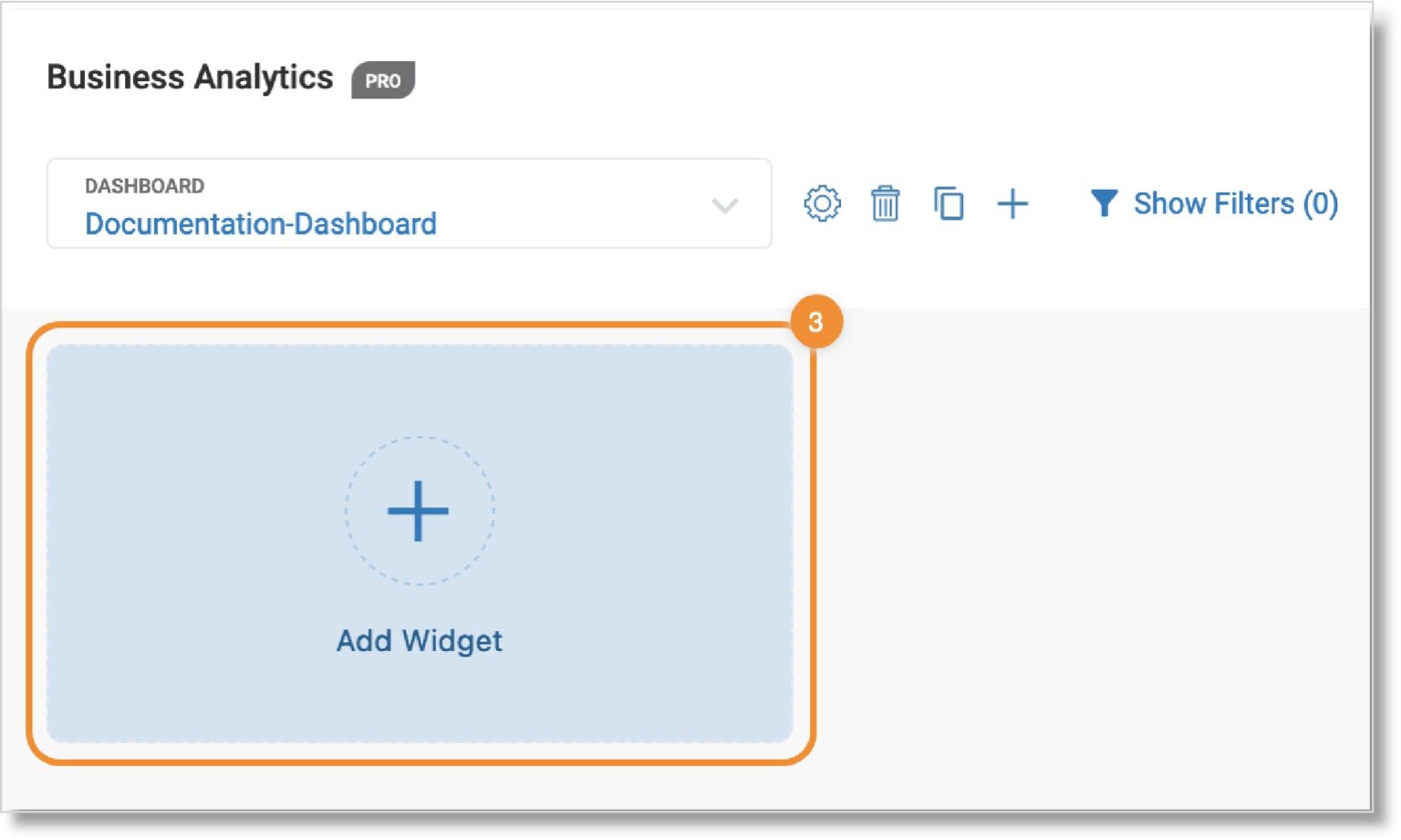 Adding Widgets to a Business Analytics Dashboard | AT&T Office@Hand ...